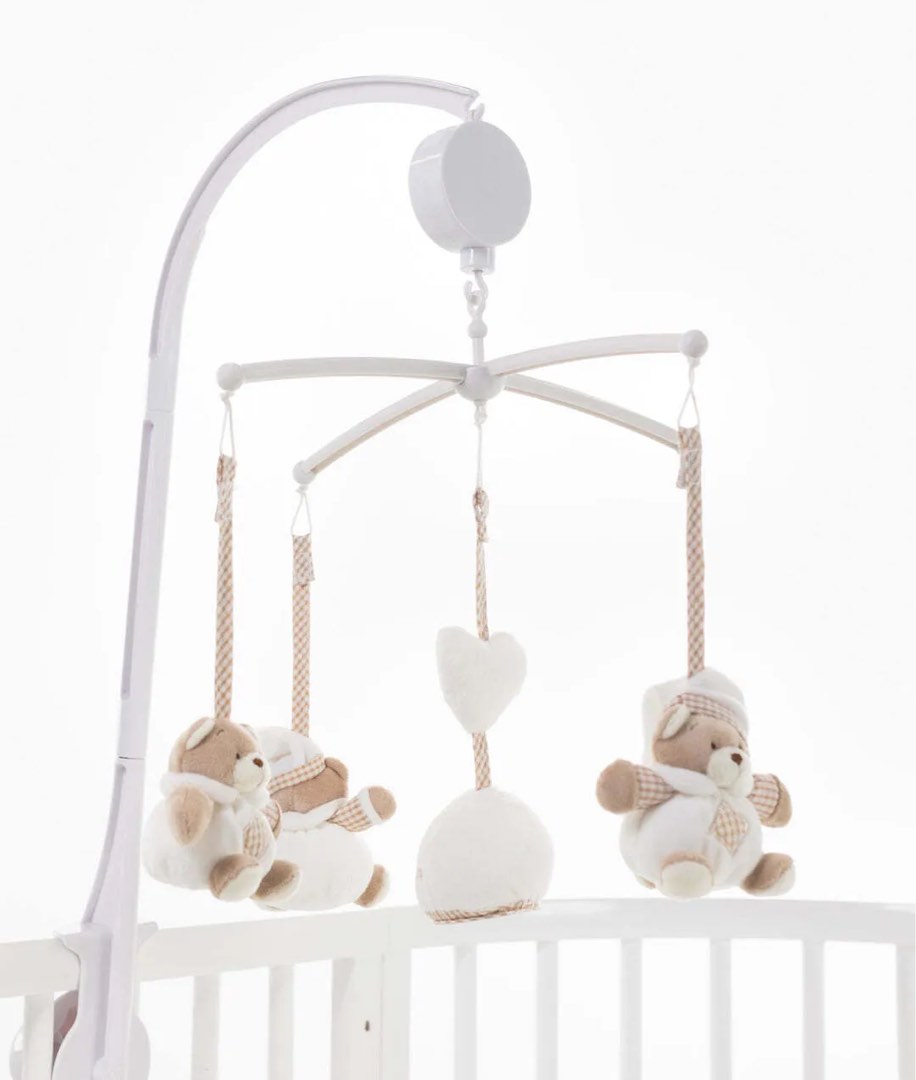 flybyfly bear nursery musical mobile, Babies & Kids, Baby Nursery ...