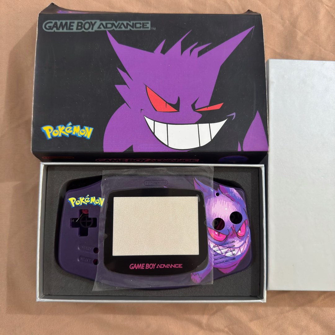 Gameboy Advance Case Gengar Edition, Video Gaming, Gaming Accessories ...