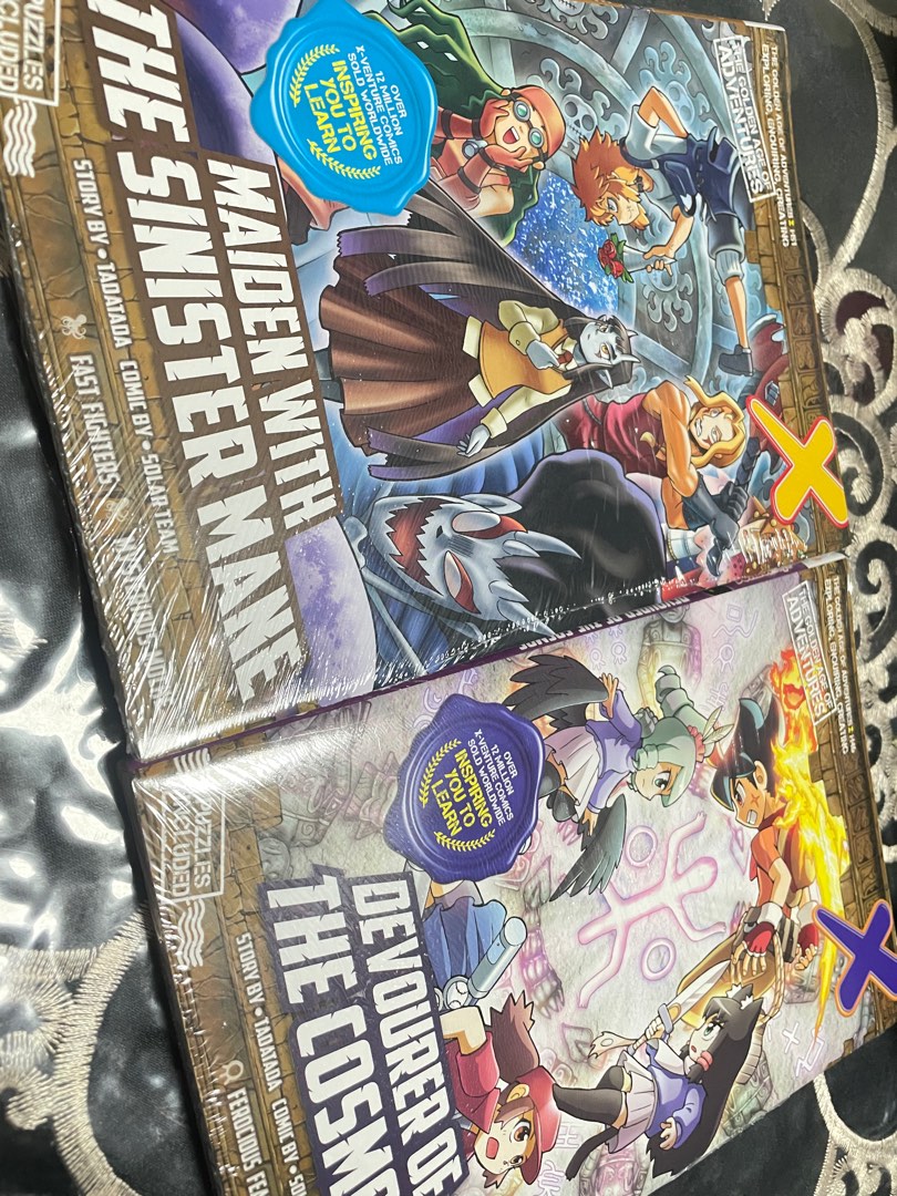 Gempack Starz Puzzles - Maiden with Sinister Mane & Devourer of the ...