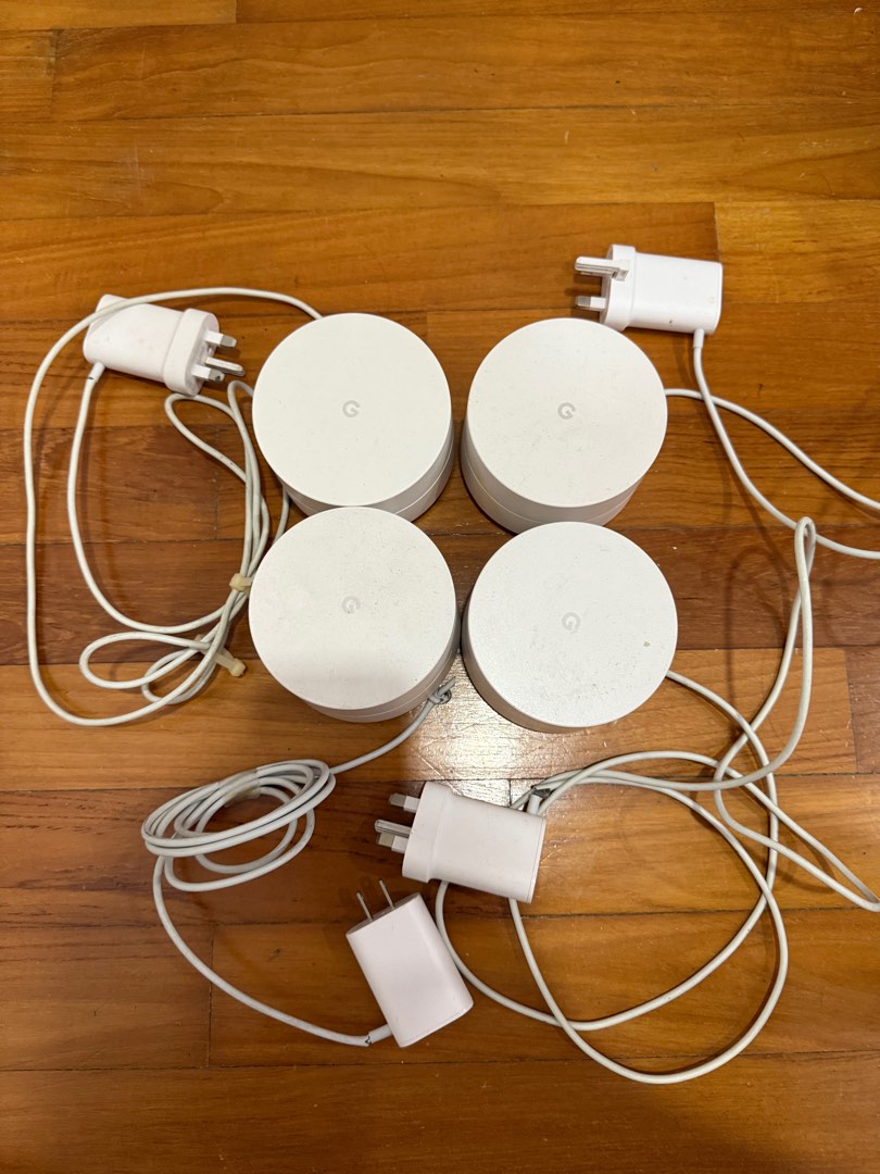 Google Wifi Mesh Router (4 Pack), Computers & Tech, Parts & Accessories ...