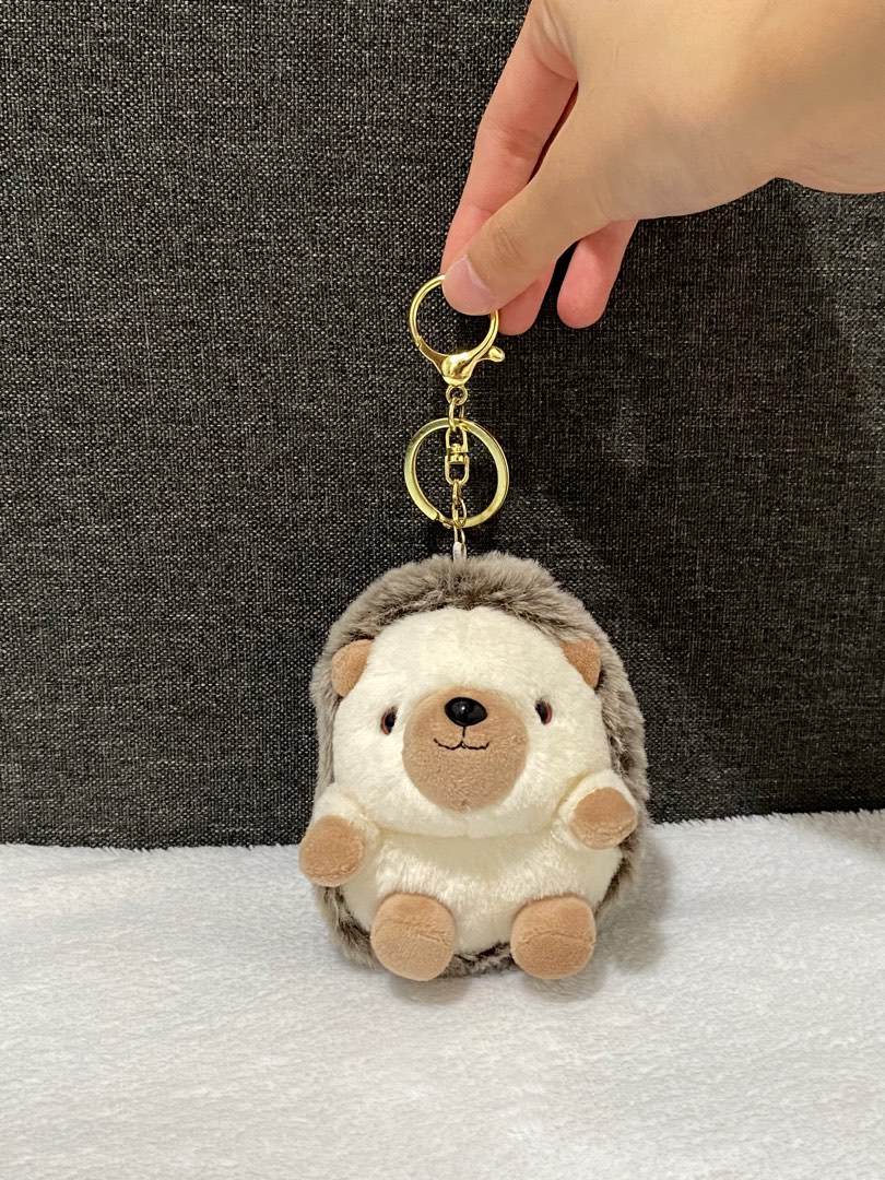 Hedgehog Keychain/Bagcharm, Toys & Collectibles, Mainan di Carousell