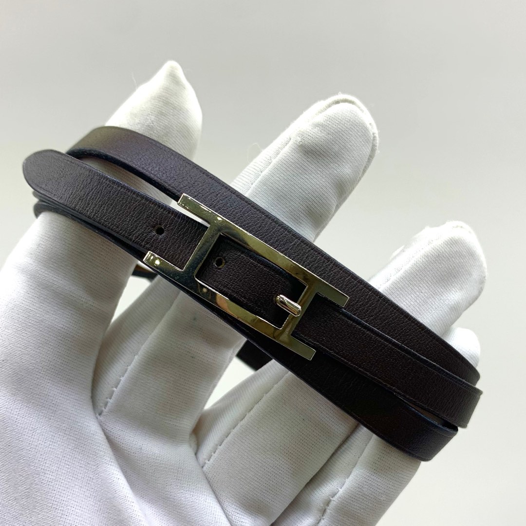 HERMES API DOUBLE TOUR SQUARE K FASHION JEWELRY BRACELET 257006772 ...