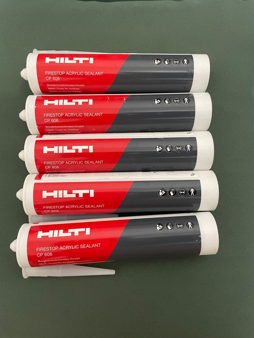 hilti firestop sealant cp 606, 傢俬＆家居, 其他, 家居改善及收納用品 - Carousell