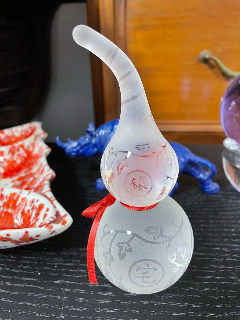 Hu Lu Gourd Fengshui LiuLi Hulu Liu Li Feng Shui Crystal, Furniture ...