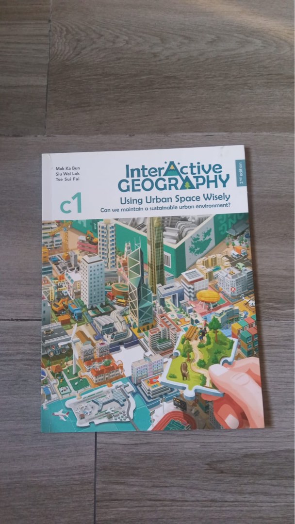 Interactive Geography using urban space wisely C1, 興趣及遊戲, 書本 & 文具, 教科書 ...