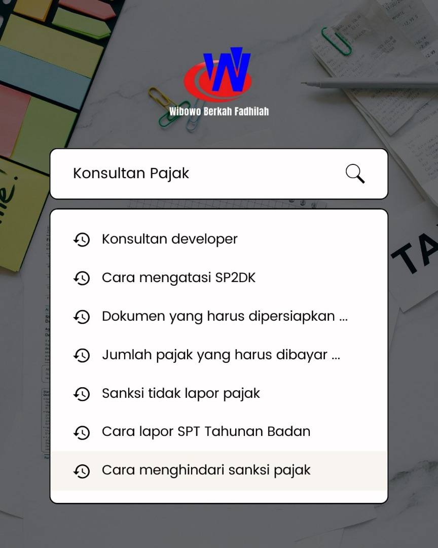 Jasa Konsultan Pajak Terbaik di Kediri | 0811-3060-770 Wibowo Konsultan Pajak, Serba Serbi ...