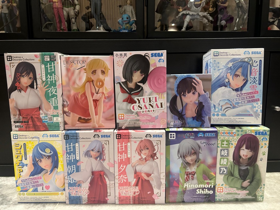 JP (SALE) (VTUBER AND OTHER FEMALE FIGURES) DESKTOP X DECORATE ...