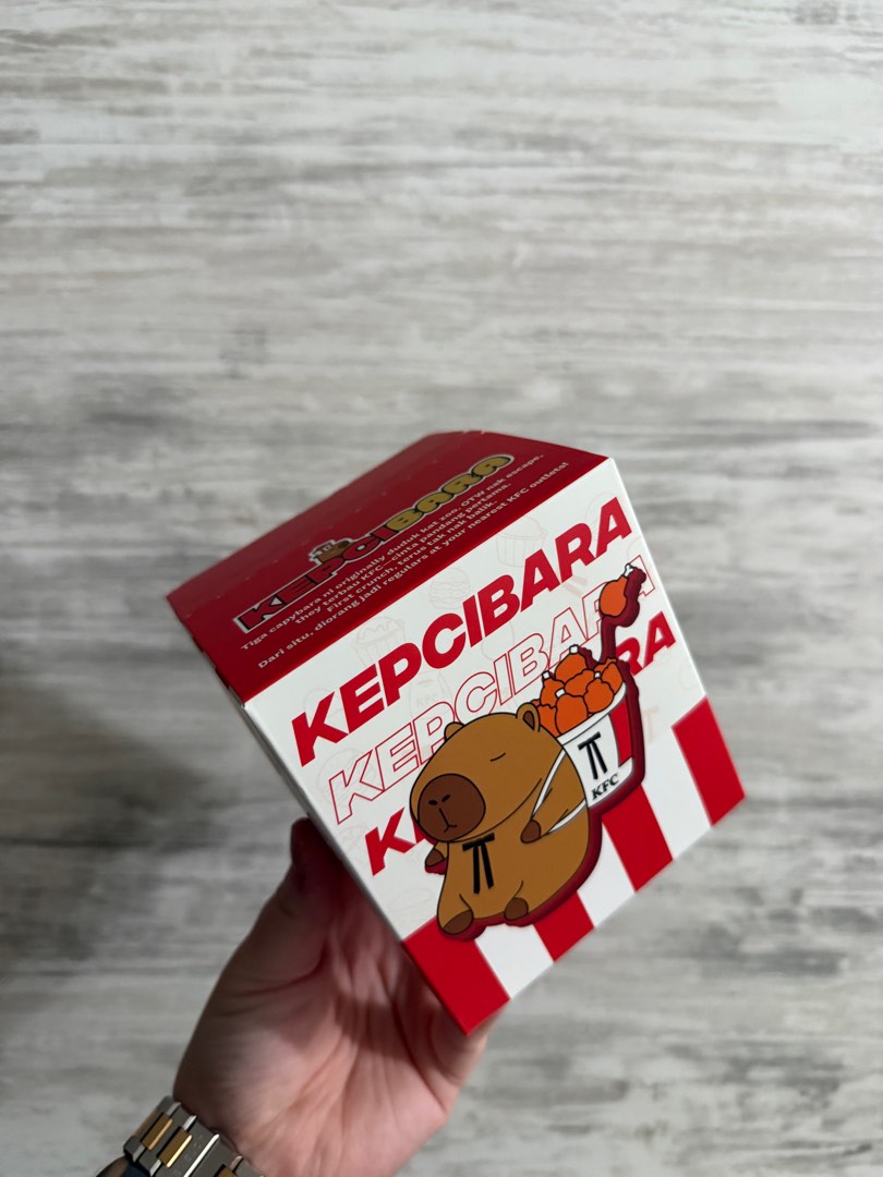 KFC Capybara Kepcibara Blind Box, Hobbies & Toys, Toys & Games on Carousell