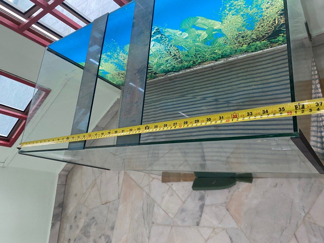 Large glass fish aquarium tank (2) for sale, Pet Supplies, Homes ...