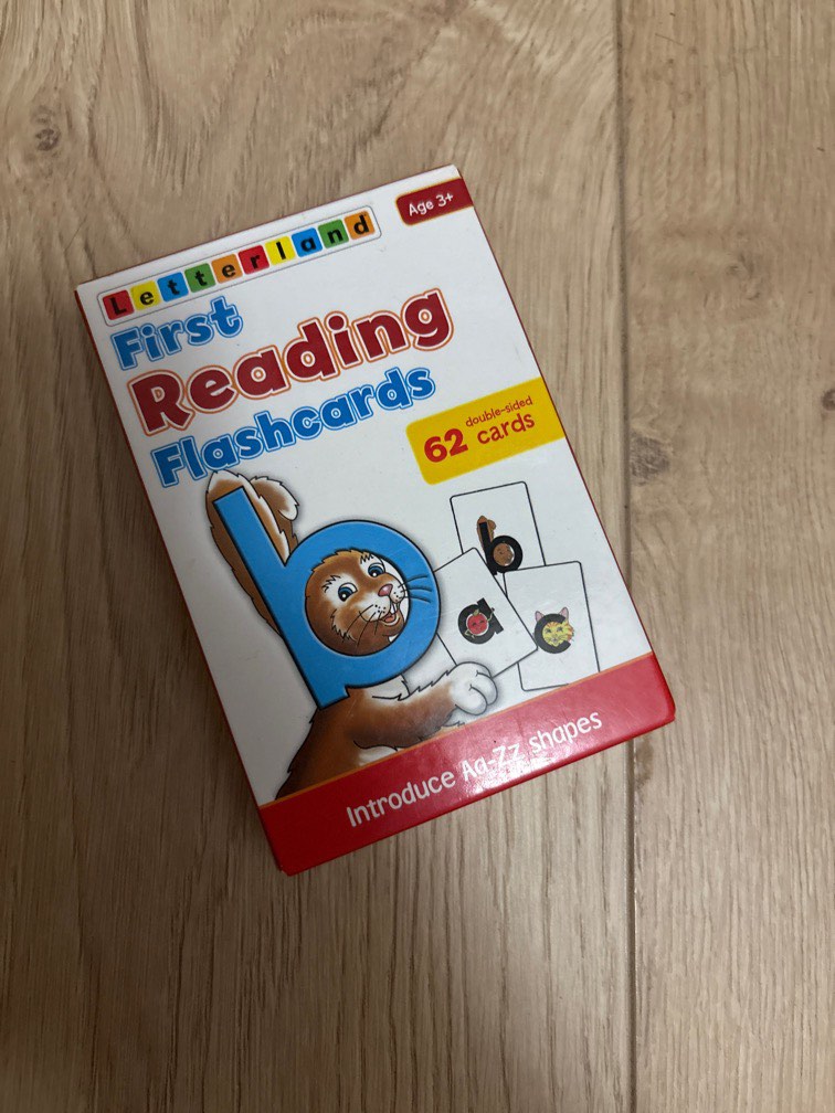 Letterland Reading Flashcards, 興趣及遊戲, 書本 & 文具, 兒童書籍 - Carousell