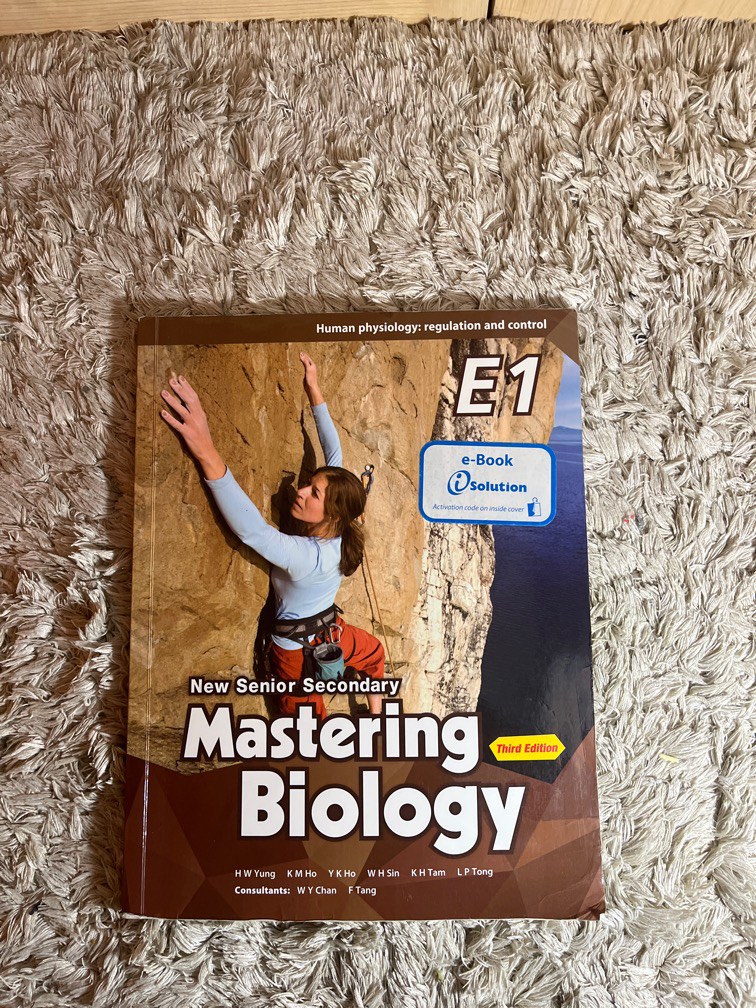 Mastering Biology DSE (Electives 1), 興趣及遊戲, 書本 & 文具, 教科書 - Carousell
