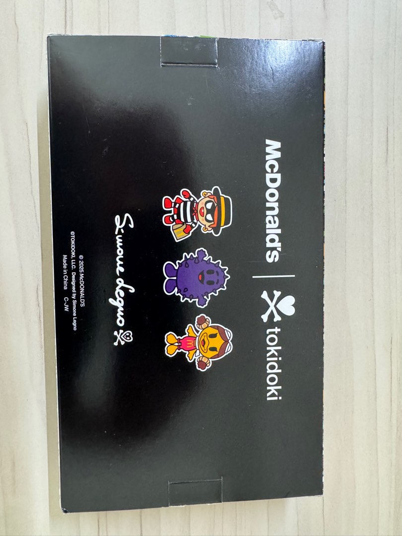 McDonald's x tokidoki Simone Legno Collectible Box, Hobbies & Toys, Memorabilia & Collectibles ...