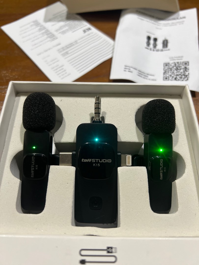 Mic external android & Iphone, Telepon Seluler & Tablet, Lainnya di ...