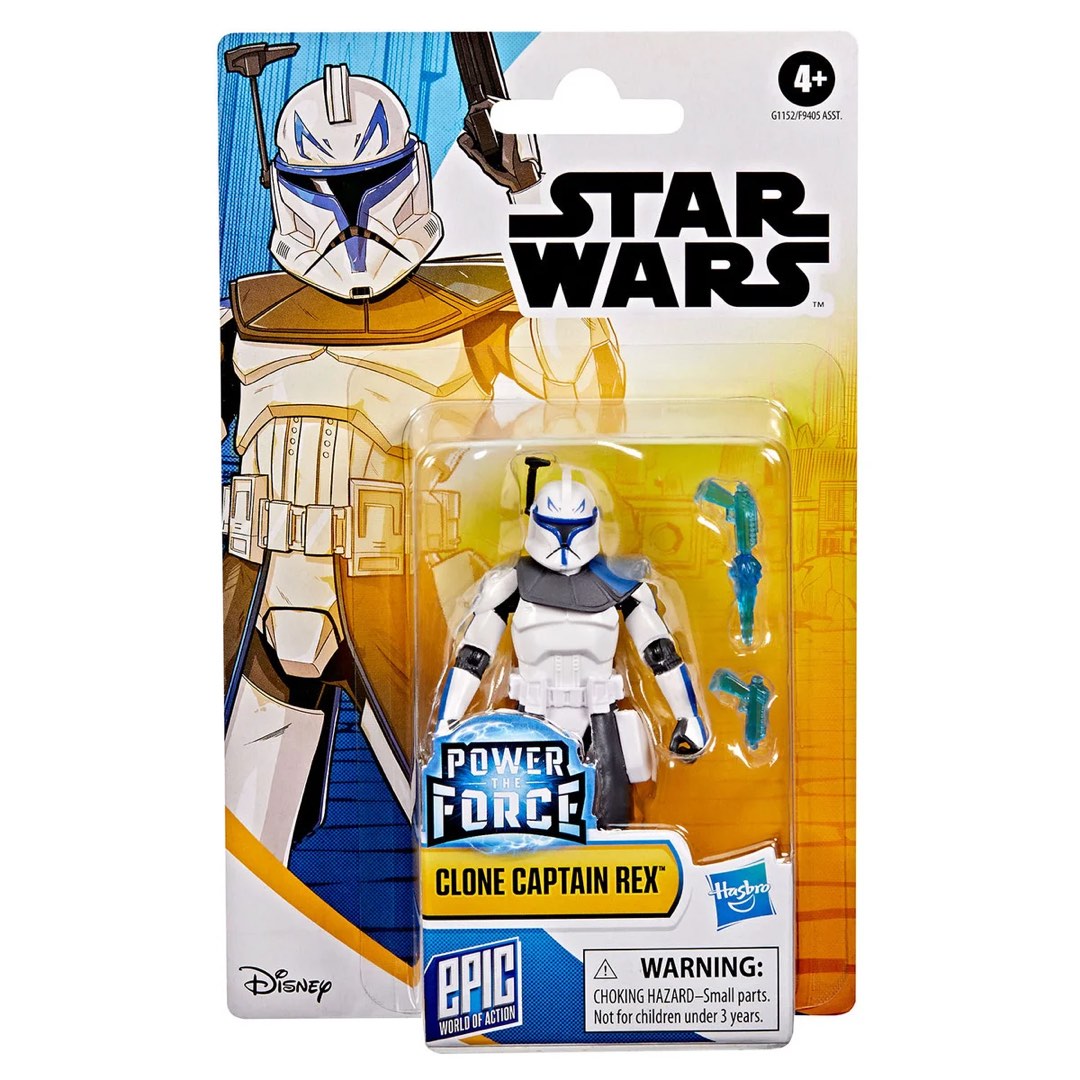 MOSC Star Wars Epic World Of Action 4” Captain Rex, Hobbies & Toys ...