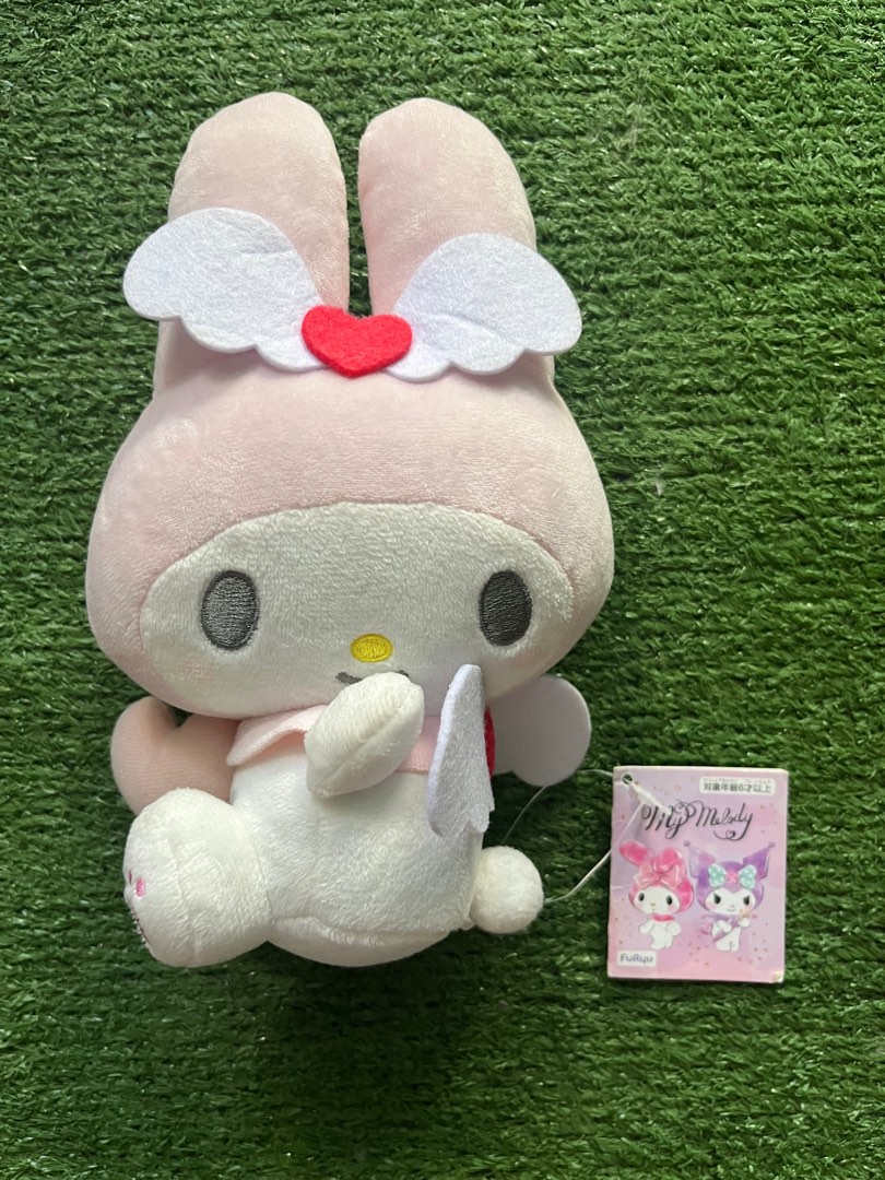Boneka My melody angel plushie boneka sanrio furyu licensed official ...