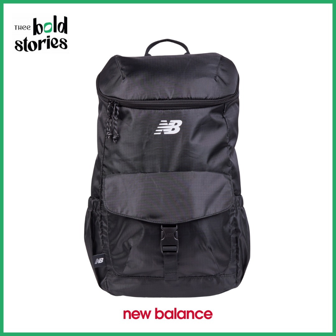 NEW BALANCE Essentials Top Loader Bag [BLACK], Men's Fashion, Bags ...