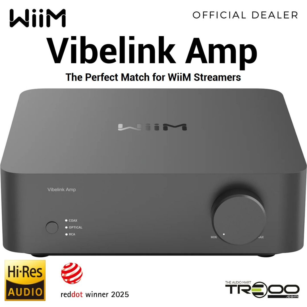 [Official] WiiM Vibelink Amp Integrated Amplifier, Audio, Soundbars, Speakers & Amplifiers on ...
