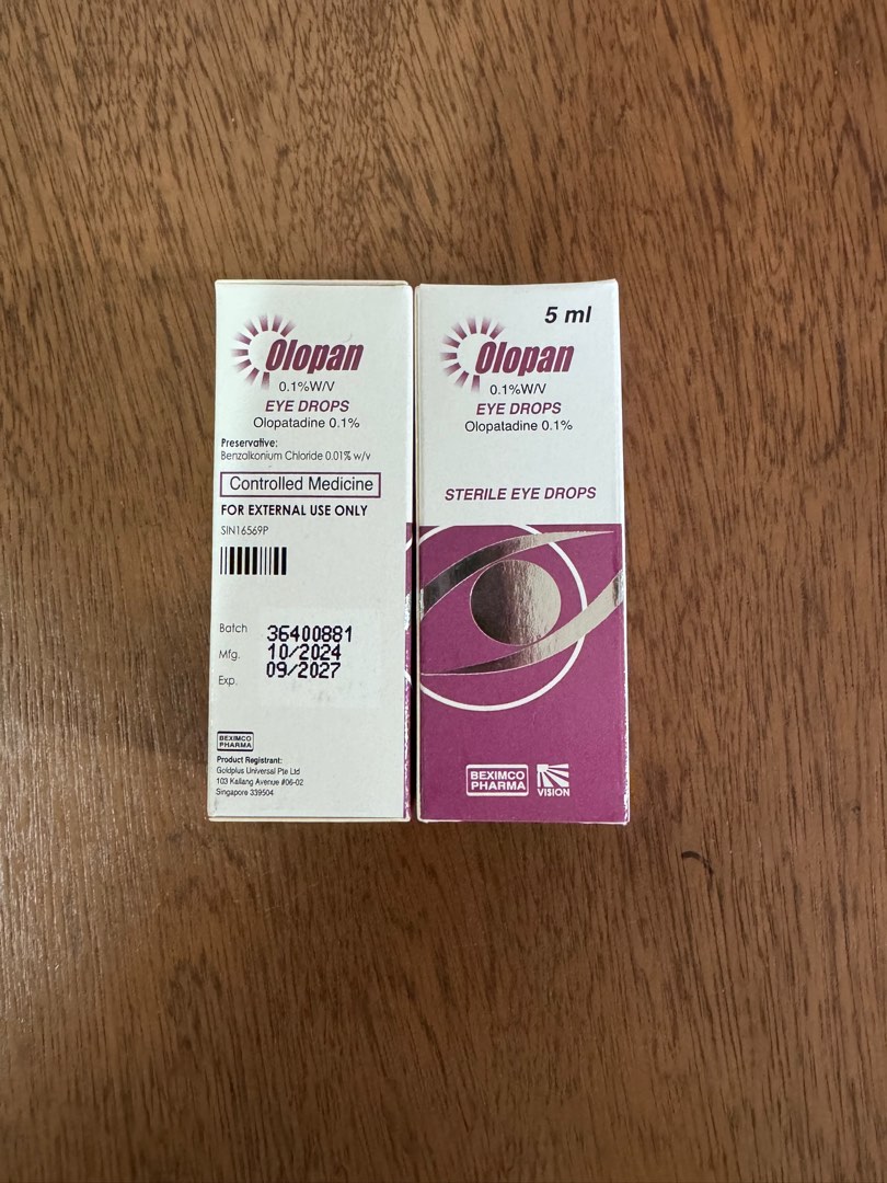 Authentic Patanol Eye Drops - 5ml, Beauty & Personal Care, Vision Care ...