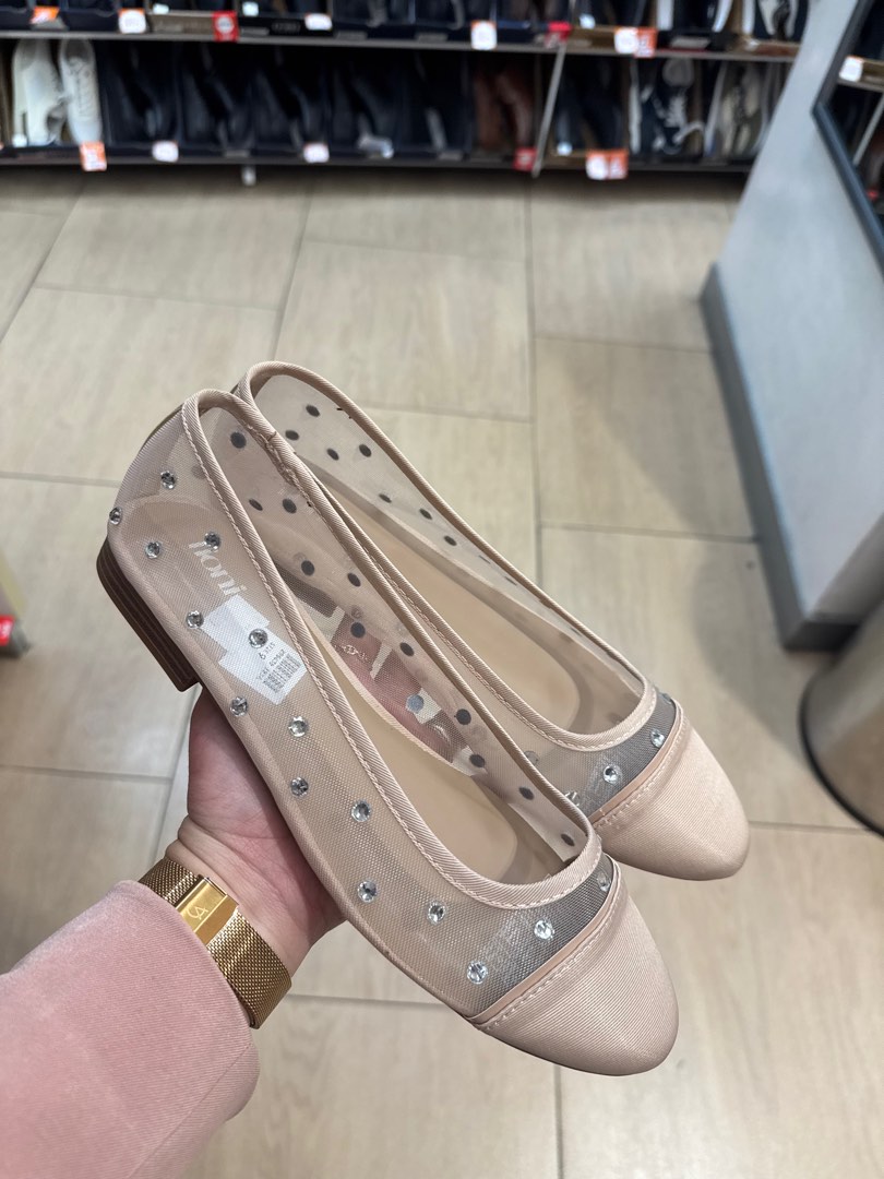 Payless Fioni Womens Stones Ballet Flats, Fesyen Wanita, Sepatu di ...