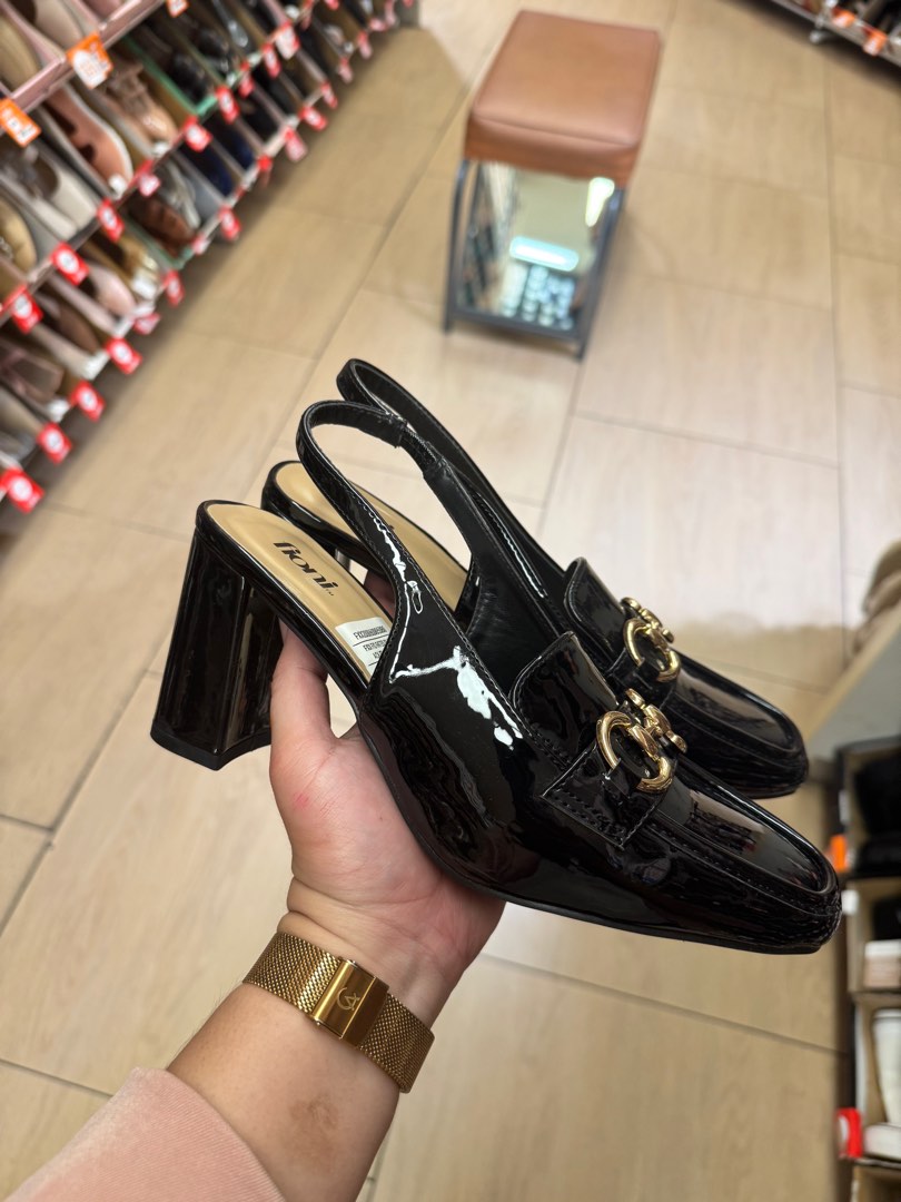 Payless Fioni Calista Heeled Slingback Original Resmi, Fesyen Wanita ...