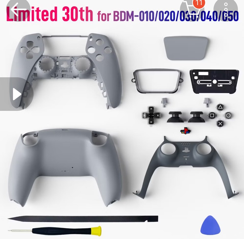 PS5 Controller Shell Replacement Kit, Video Gaming, Gaming Accessories ...