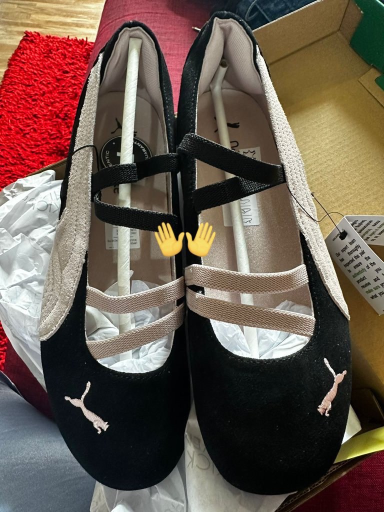 Puma Speedcat Ballet Black Mauve Mist, Fesyen Wanita, Sepatu di Carousell