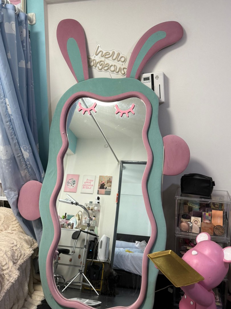 Rabbit full length mirror 200cm x 120cm, Furniture & Home Living, Home ...