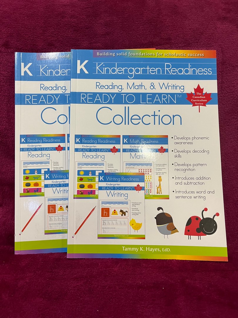READY TO LEARN COLLECTION FOR KINDERGARTEN READINESS WORKBOOK, Hobbies ...