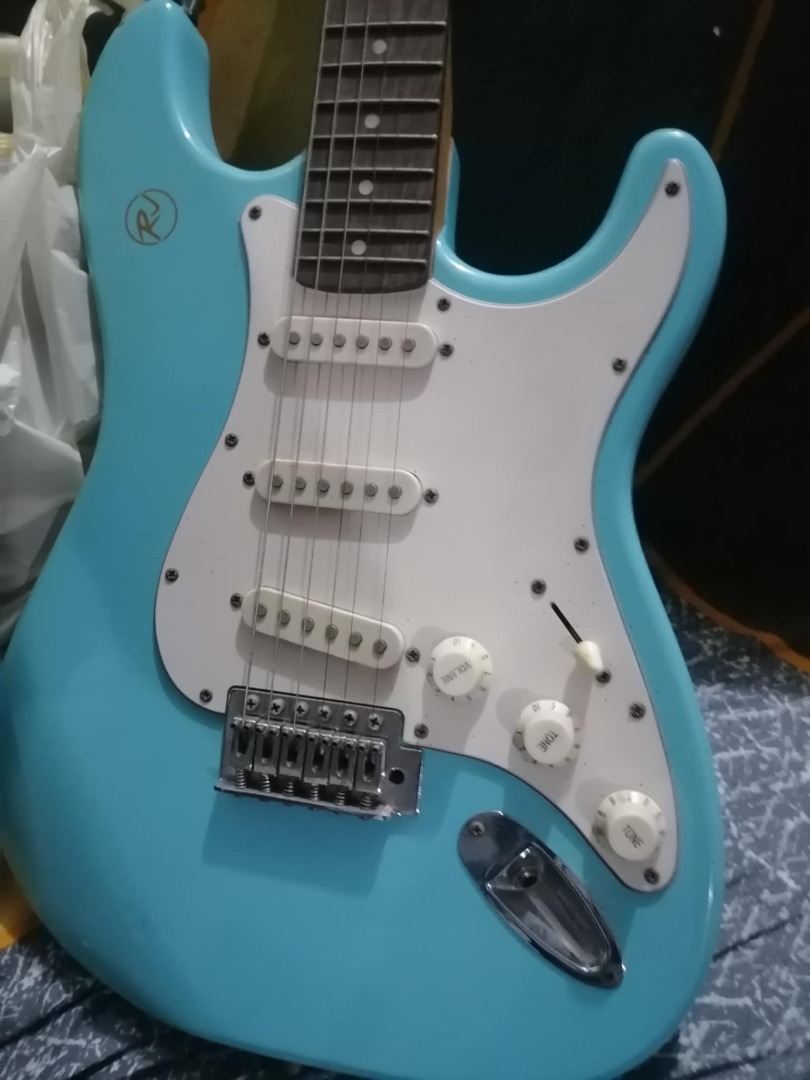 RJ Basics Terracaster electric guitar, Hobbies & Toys, Music & Media ...