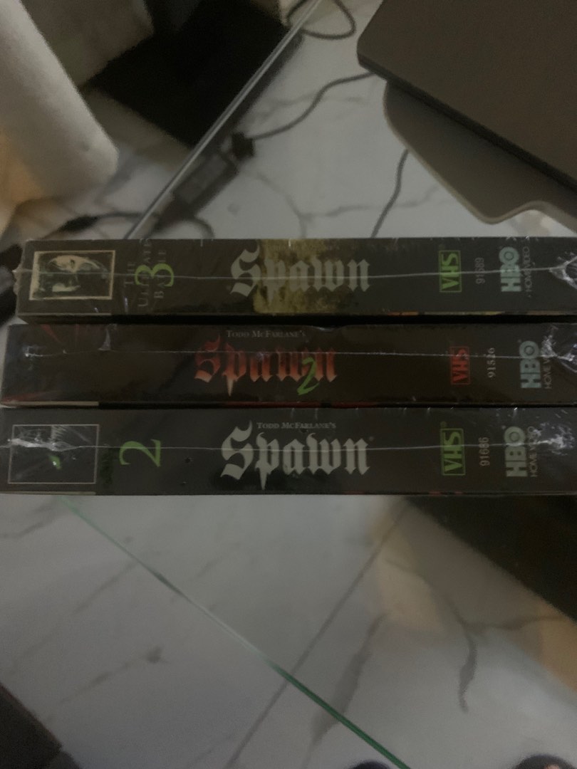 Spawn VHS Tapes 2&3 US Imported, Hobbies & Toys, Memorabilia & Collectibles, Vintage ...