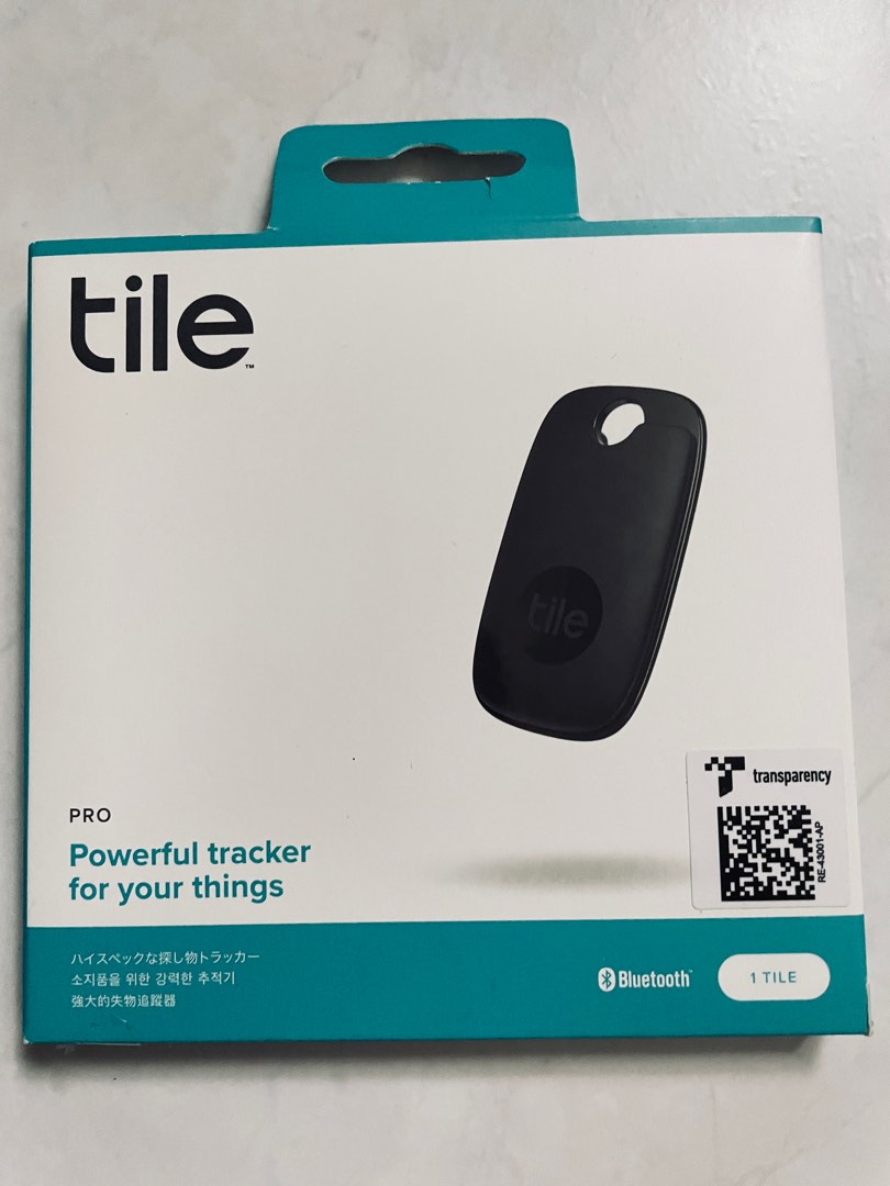 Tile Pro Bluetooth Tracker - Black, Mobile Phones & Gadgets, Other ...