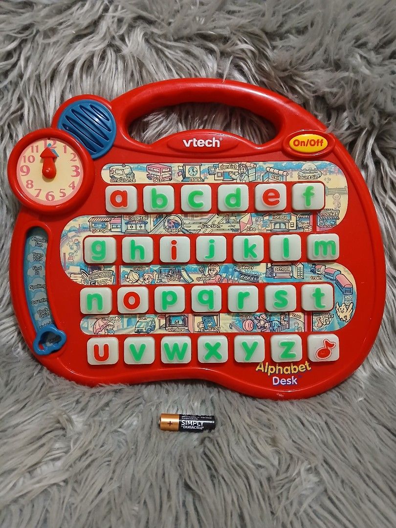 Vtech Alphabet Desk, Hobbies & Toys, Toys & Games on Carousell