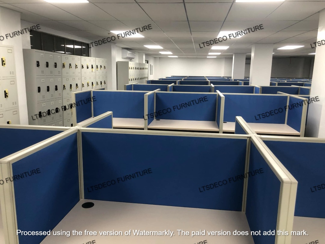 workstation bpo table office partition furnitures, Furniture & Home ...