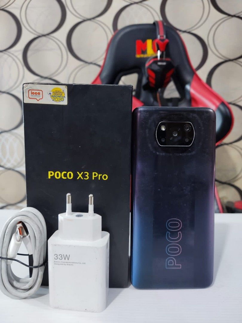 Xiaomi Redmi POCO X3 Pro RAM 12Gb [ 8GB+3GB/256Gb ] [FULLSET], Telepon ...