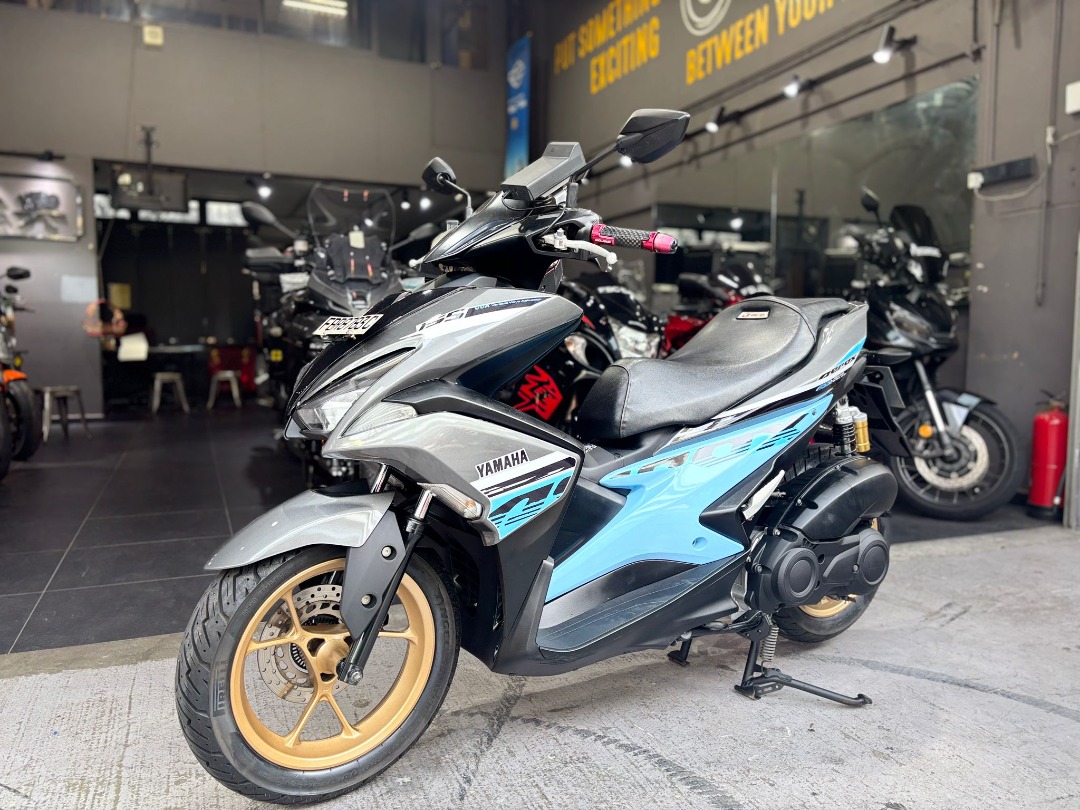Yamaha Aerox V1 Keyless. COE till Nov 2030 ., Motorcycles, Motorcycles ...
