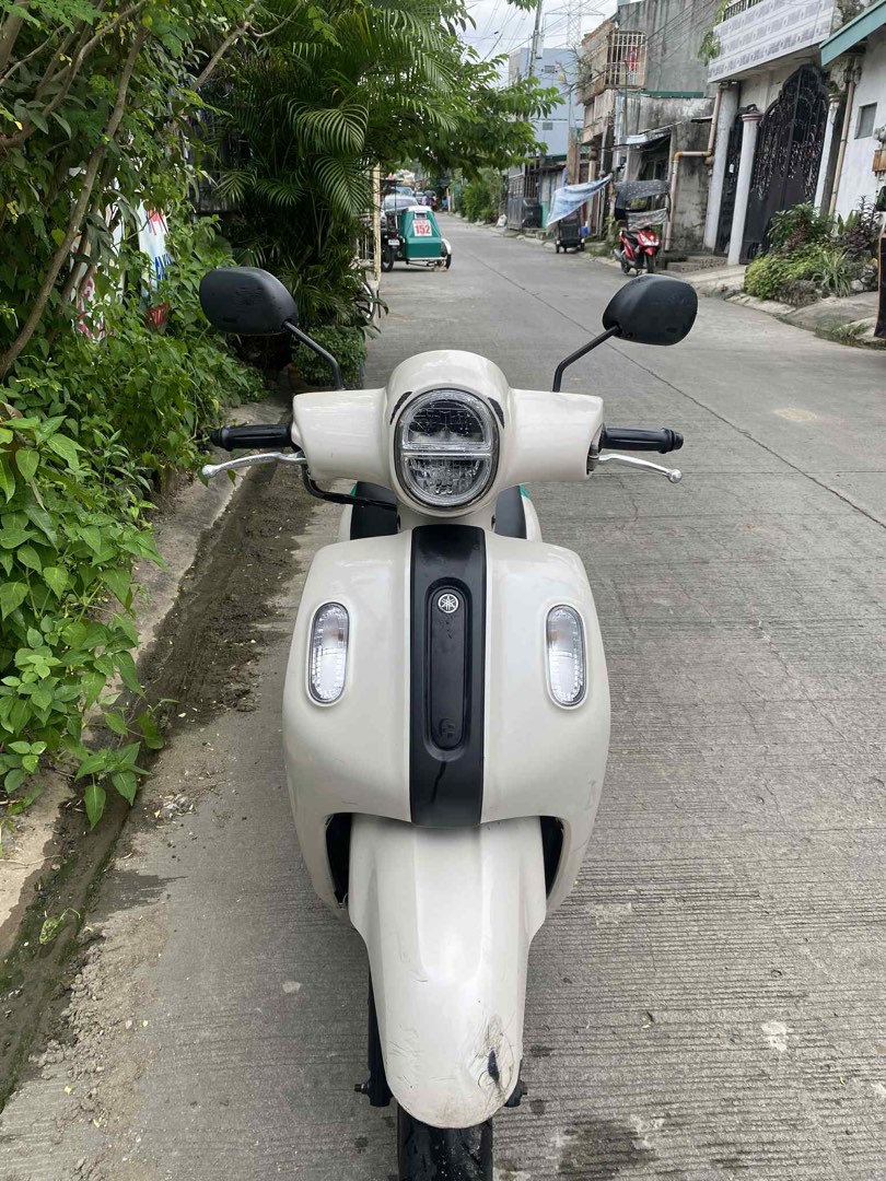 YAMAHA FAZZIO 2022 (WHITE), Motorbikes, Motorbikes for Sale on Carousell