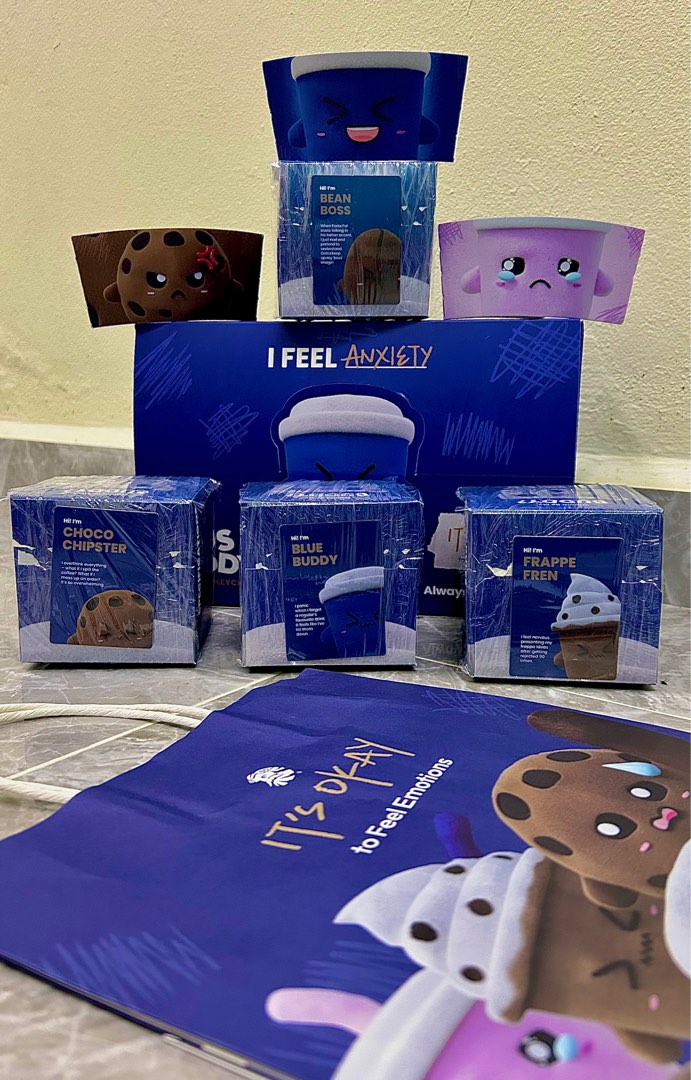 ZUS BUDDY PLUSHIE GREAT COMBO bean boss frappe fren blue buddy choco ...