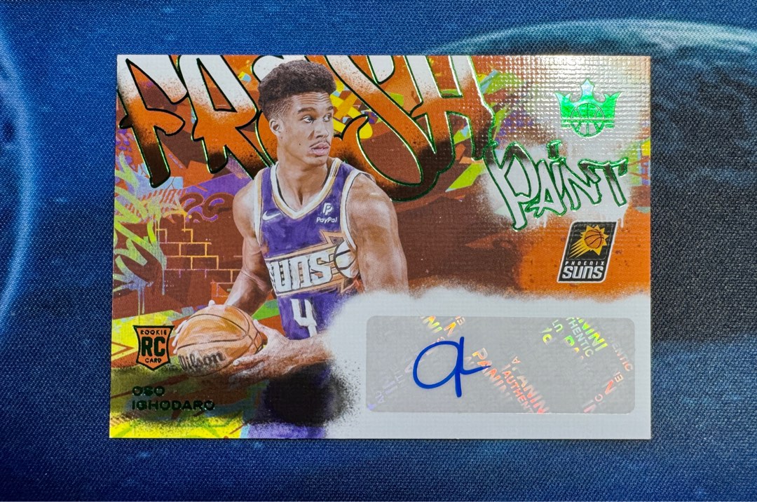 2024- 25 Panini Court Kings Oso Ighodaro Fresh Paint Rookie Auto ...
