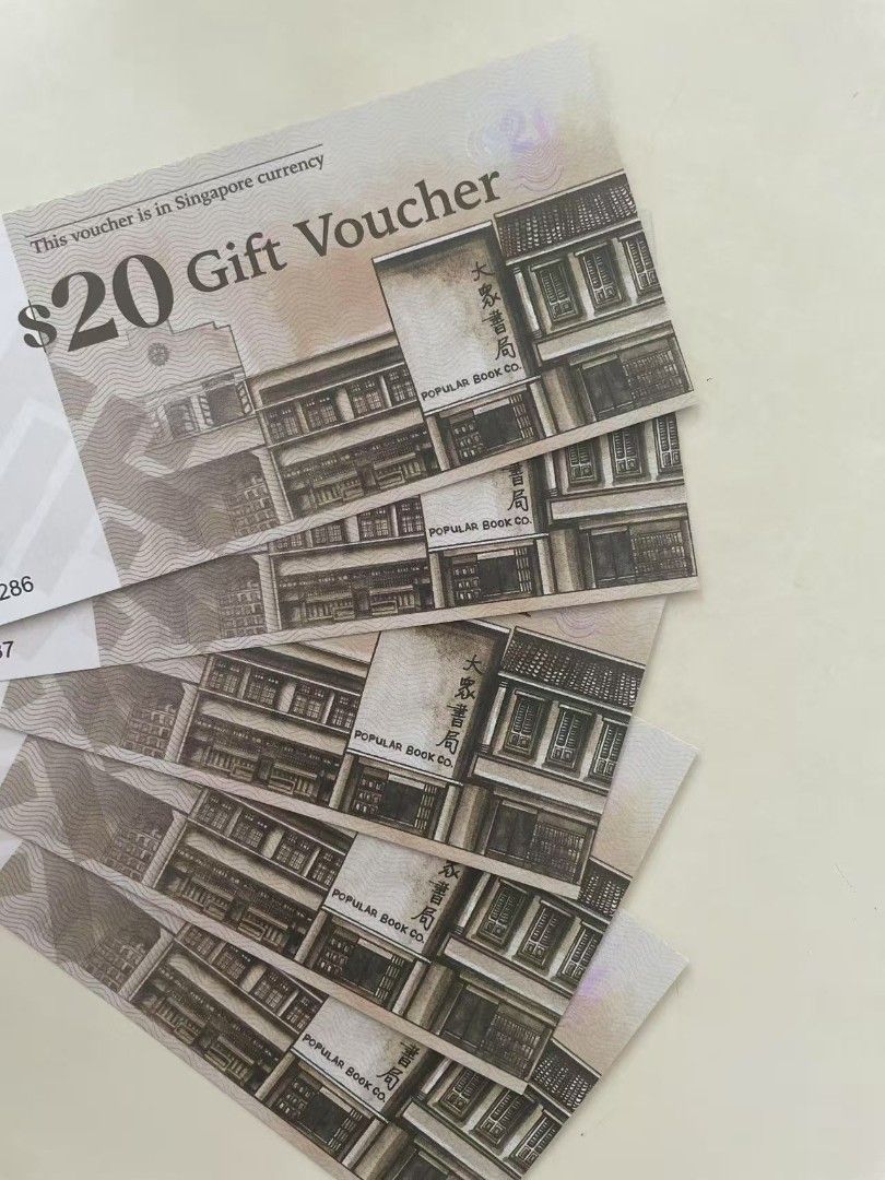 5xPopular $20 Voucher (til Apr 2026), Tickets & Vouchers, Vouchers on ...