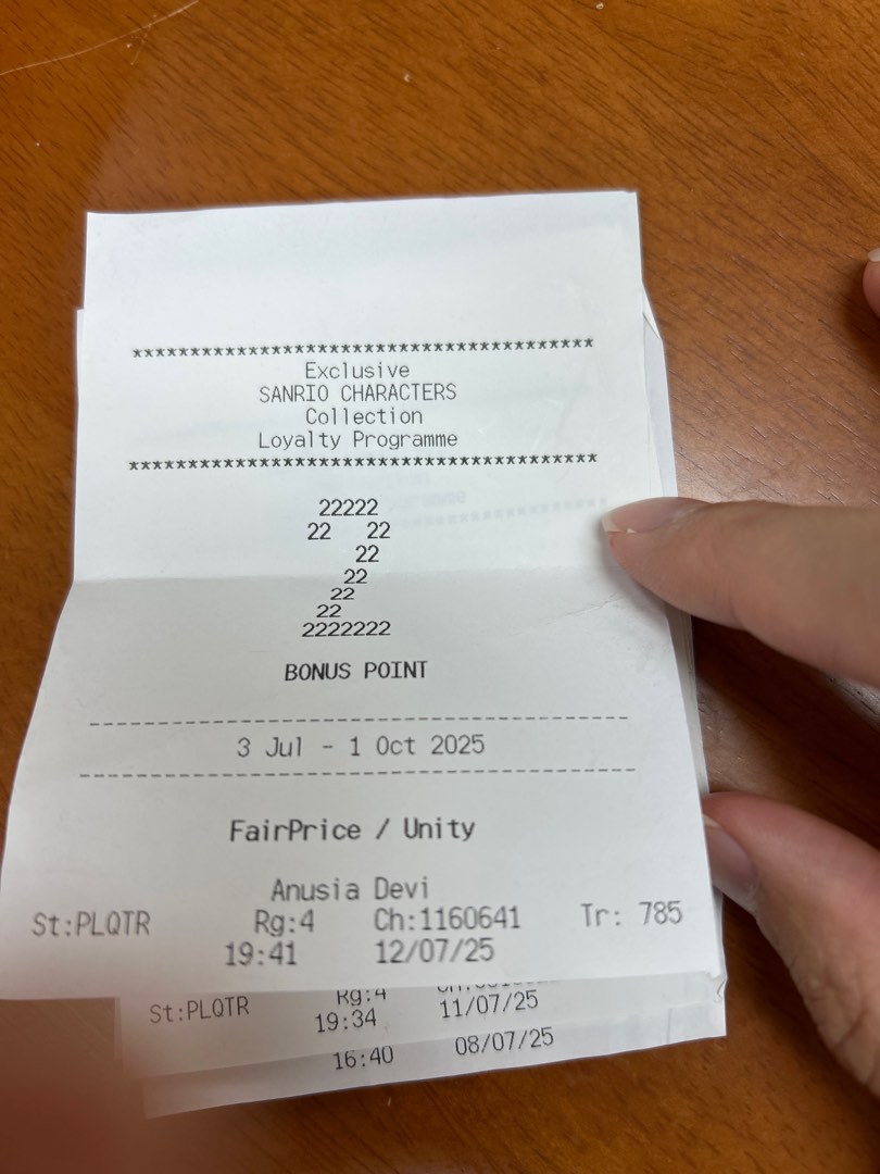 6 pts FairPrice/Unity Sanrio Characters Loyalty Programme, Tickets ...