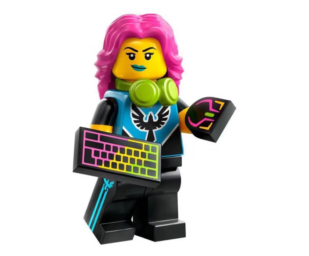 71045 Lego Minifigures Series 25 Building Toy Esports E-sports gamer ...