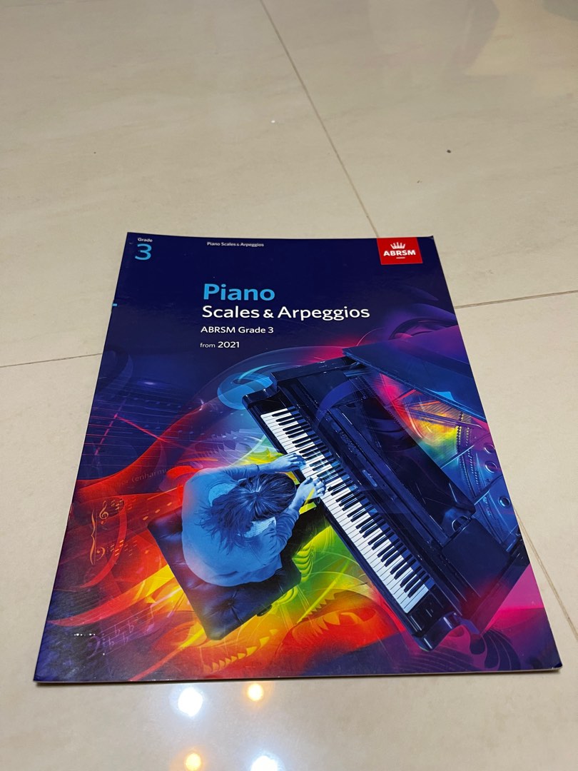 ABRSM Grade 3 Piano Scales & Arpeggios (2021), Hobbies & Toys, Music ...