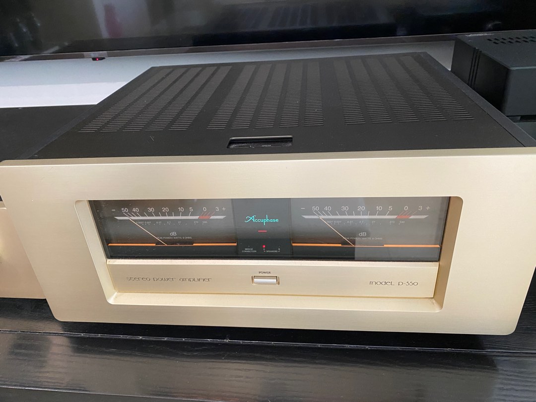 Accuphase P-550 power amp, Audio, Soundbars, Speakers & Amplifiers on ...