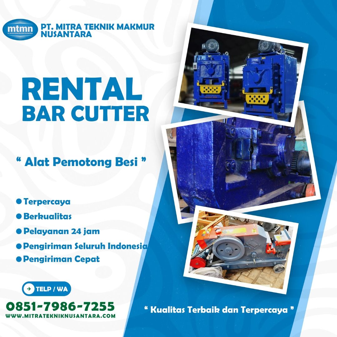 Bar Cutter, Bar Cutting 1 Phase Batu Bara | Alat Pemotong Besi Bar ...