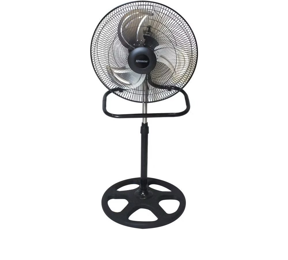 (BARU) AZKO Krisbow 18 inci Kipas Angin Industrial 3 In 1 - Hitam ...