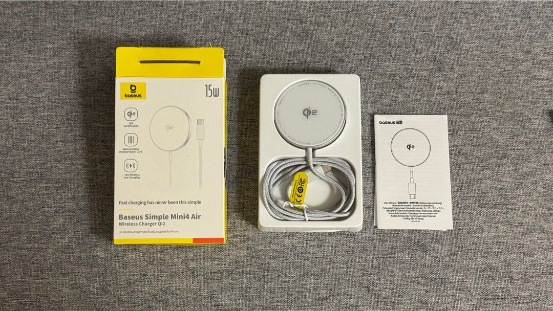 Baseus Qi2 Wireless Charger 15W, Mobile Phones & Gadgets, Mobile ...