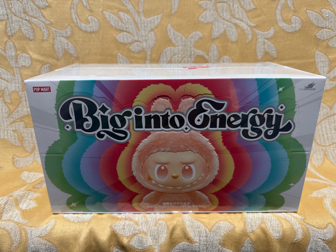 Brand New Authentic Sealed Popmart Labubu The Monsters Big Into Energy ...