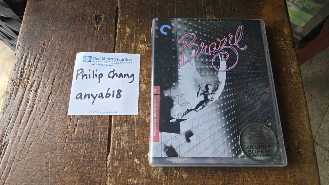 Brazil (4K Ultra HD + Blu-ray)(Criterion Collection), Hobbies & Toys ...