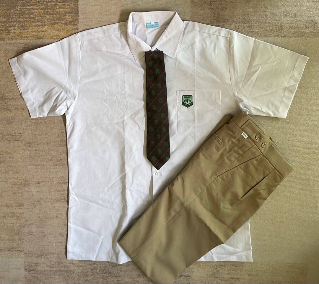 CTSS Clementi Town Secondary School Uniform , Men's Fashion, Tops ...
