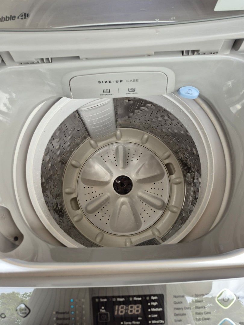 Daewoo 14kg Inverter Washing Machine Fully Automatic top load Washer ...